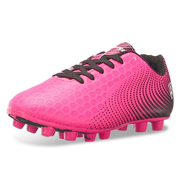 Jr. Vizari Stealth FG Soccer Cleats (Pink/Black) - Soccer Wearhouse