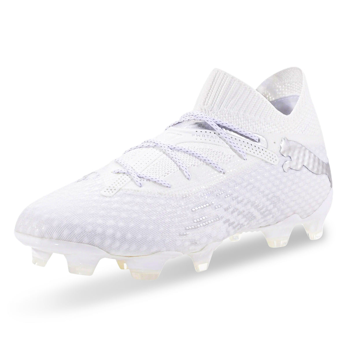 Puma Future 7 Ultimate FG/AG Soccer Cleats (Puma Silver/Puma White ...
