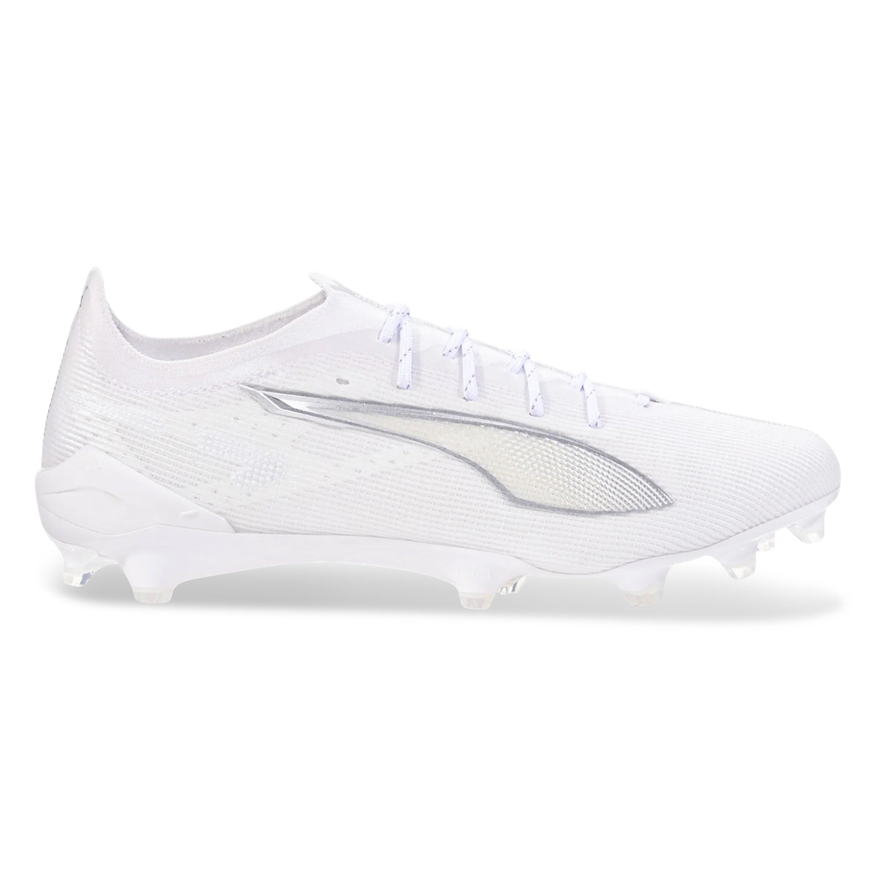 Puma Ultra 5 Ultimate FG Soccer Cleats (Puma White/Puma Silver ...