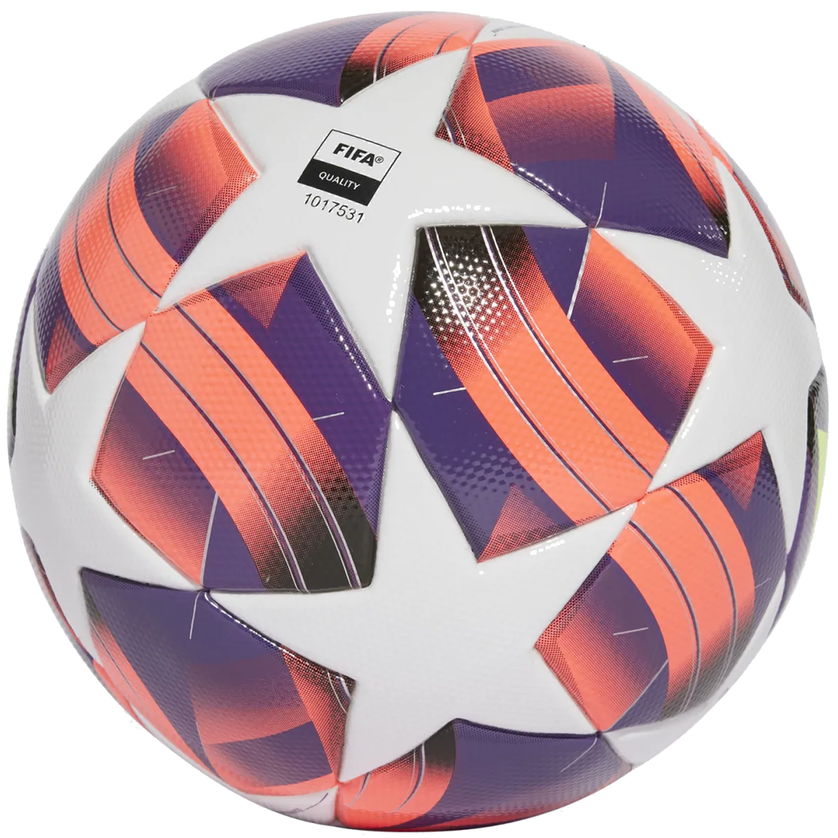 adidas WUCL League Top Ball 24/25 (White/Turbo/Silver Metallic) - Soccer Wearhouse