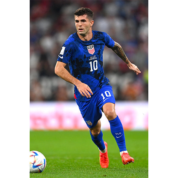 USA Pulisic WC Away Poster - Soccer Wearhouse