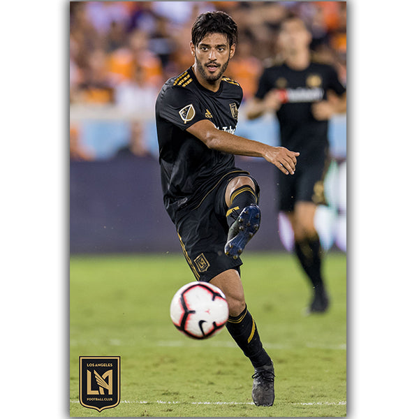 LAFC Carlos Vela Poster - Soccer Wearhouse
