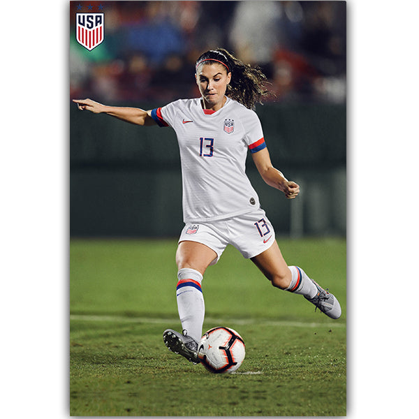 USA Alex Morgan Home Poster - Soccer Wearhouse