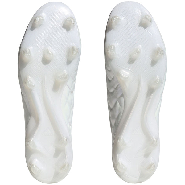 adidas Copa Pure.1 FG Soccer Cleats (Pearlized White/Metallic) - Soccer ...