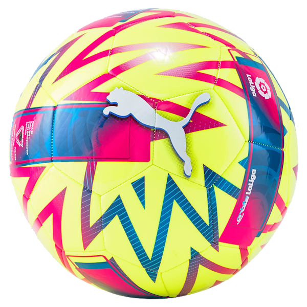 Puma Orbita La Liga 1 MS Ball (Lemon Tonic/Beetroot Purple) - Soccer ...