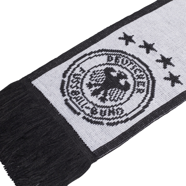 adidas Germany Fan Scarf (White/Black) - Soccer Wearhouse
