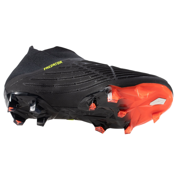 adidas Predator Edge+ Firm Ground Soccer Cleats (Core Black/Team Solar ...
