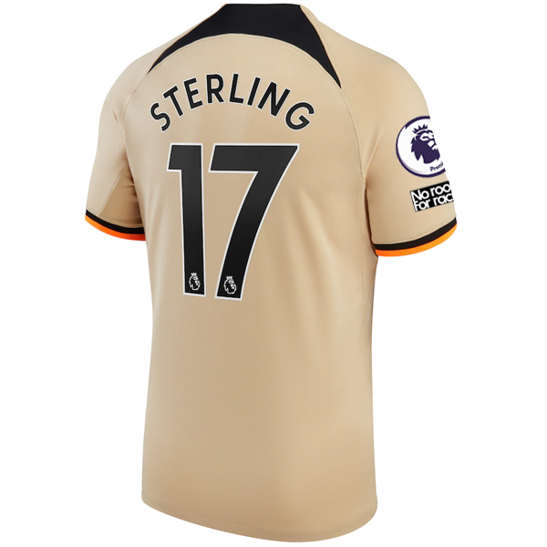 Nike Chelsea Raheem Sterling Third Jersey w/ EPL + No Room For Racism ...