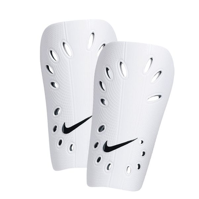 Nike J Guard Soccer Shinguards (White) - Soccer Wearhouse